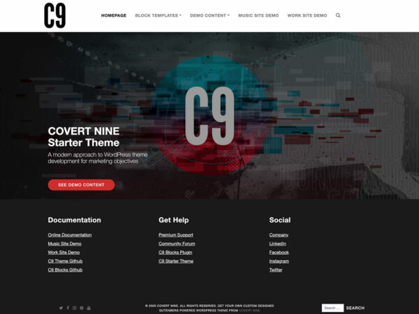 C9 Admin Dashboard Plugin for WordPress